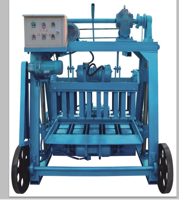 ZCJK QM4-45 Mobile Block Making Machine - Buy cement block making ...